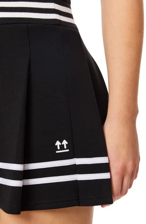 L/AB OFF-WHITE Pleated Tennis Minidress