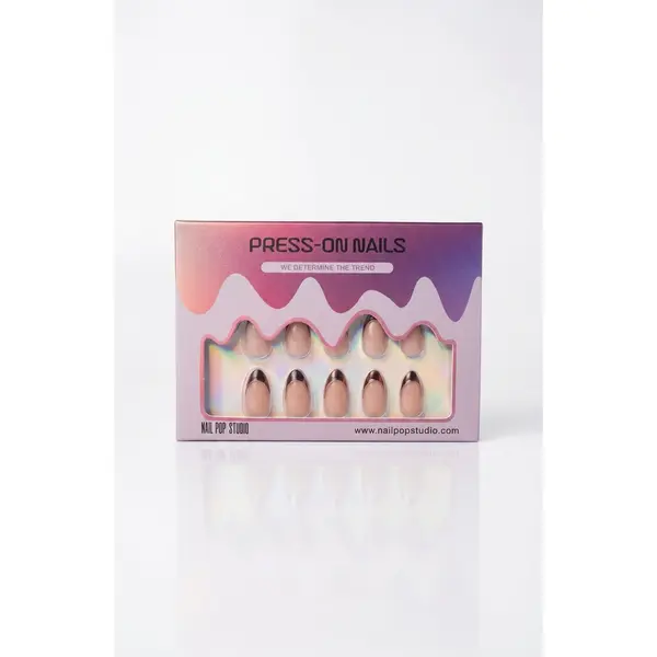 NAIL POP STUDIO Almond Press On Nails