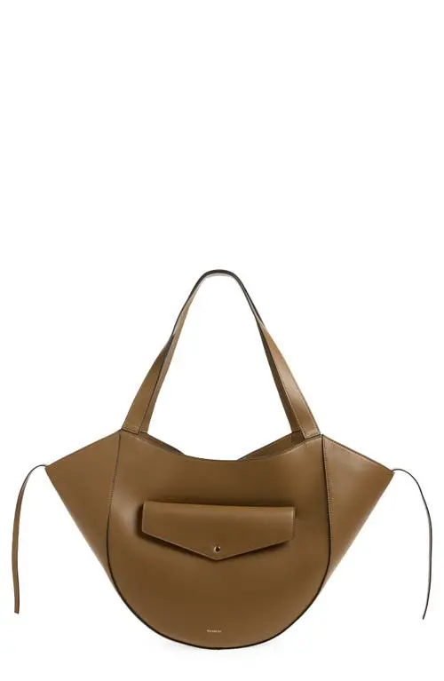 WANDLER Hortensia Leather Slouch Tote