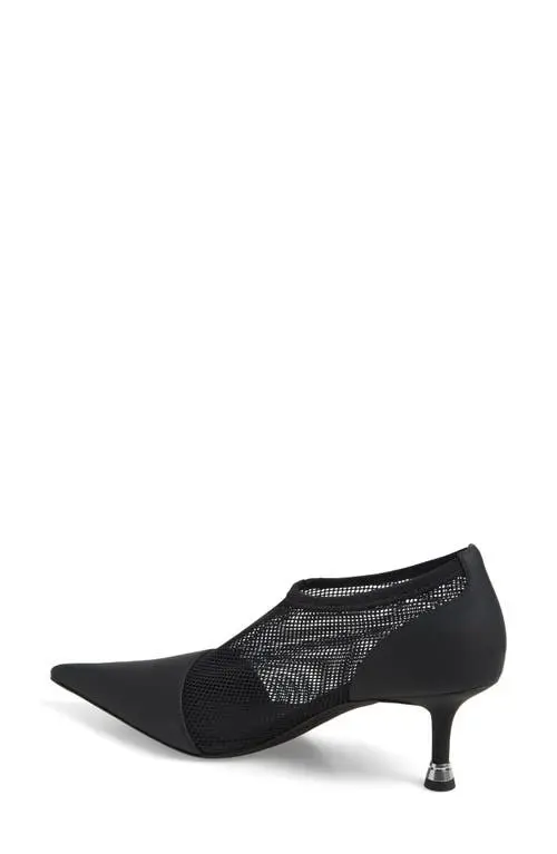 Alexander Wang Fei Mesh Pointed Toe Bootie