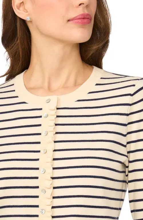 CECE DUPRAZ Ruffle Cardigan