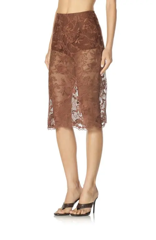 AFRM Novie Lace Midi Skirt
