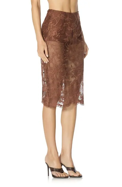 AFRM Novie Lace Midi Skirt