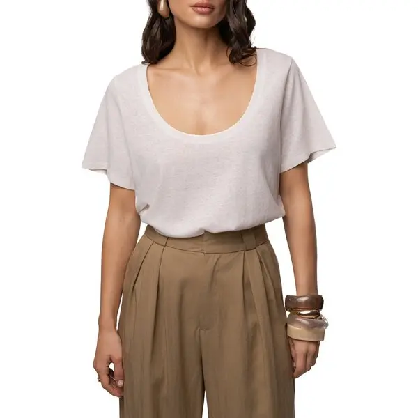 JLUXLABEL At Ease Scoop Neck T-shirt