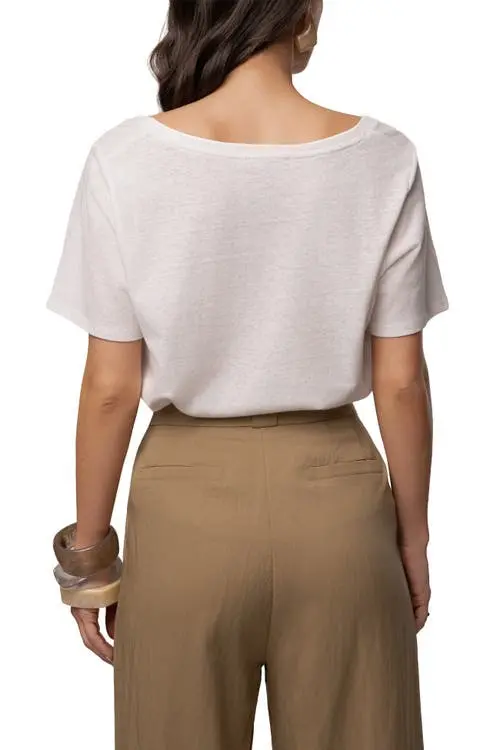 JLUXLABEL At Ease Scoop Neck T-shirt