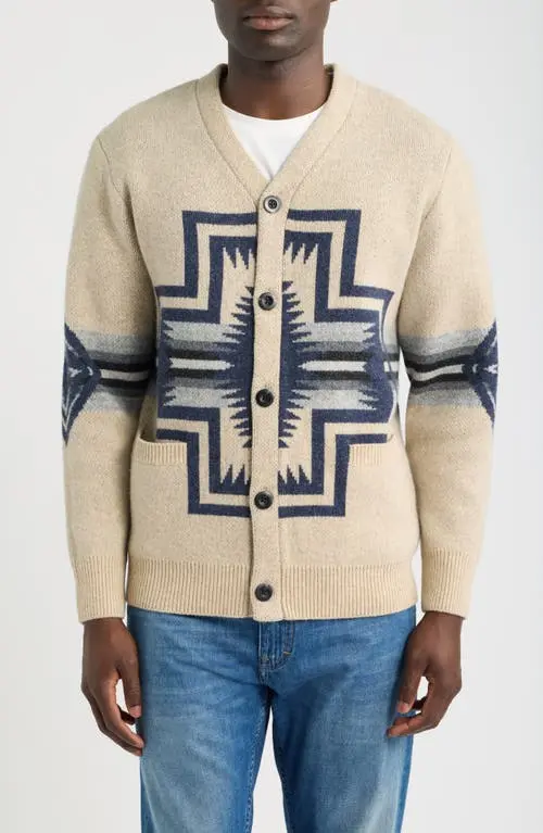 Pendleton Harding Lambswool Cardigan