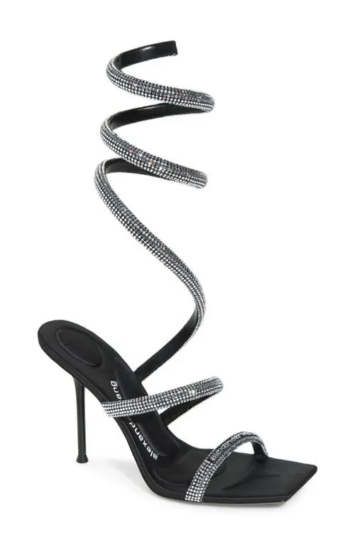 Alexander Wang Julie Hotfix Coil Sandal