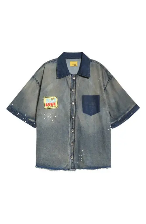DIET STARTS MONDAY Mechanic Button-up Shirt