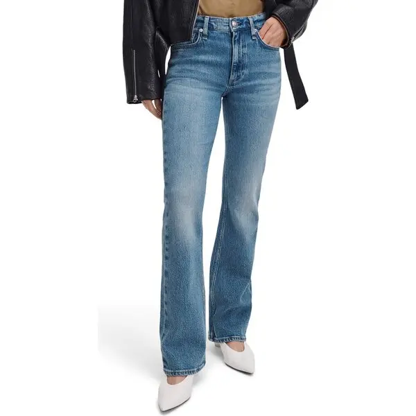 Rag & Bone Peyton Mid Rise Bootcut Jeans - Monterosso