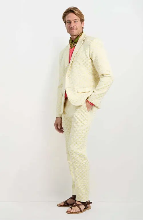 Mr Turk Thurston Crossroads Jacquard Blazer