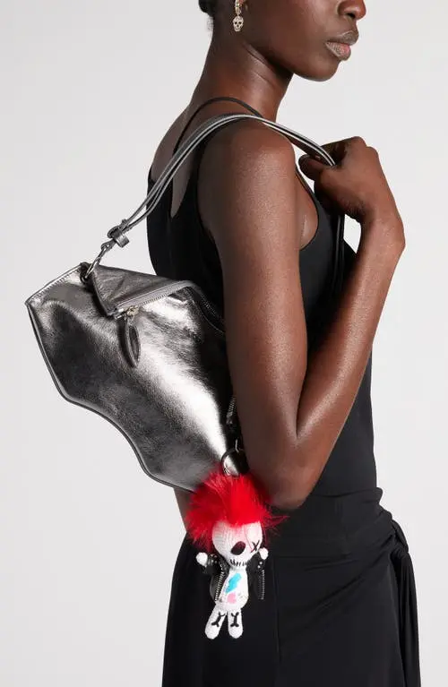 Alexander McQueen The Doll Punk Crochet Bag Charm