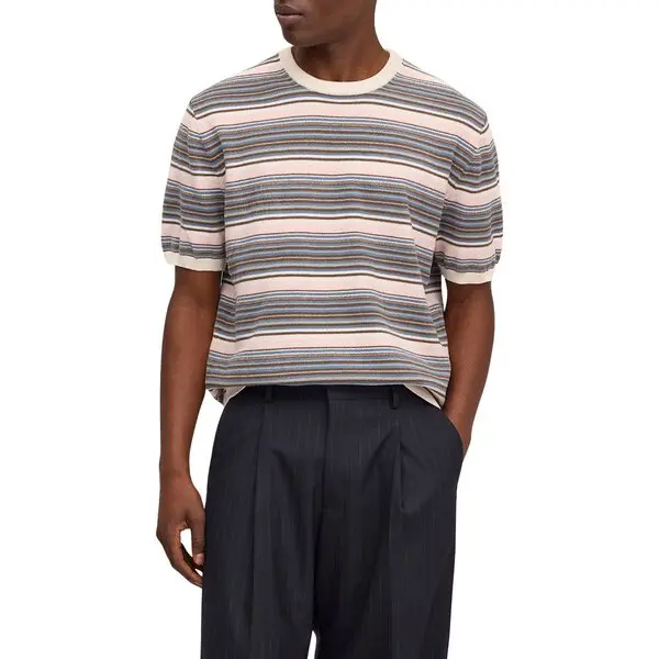 Nn07 Danny Striped Tee