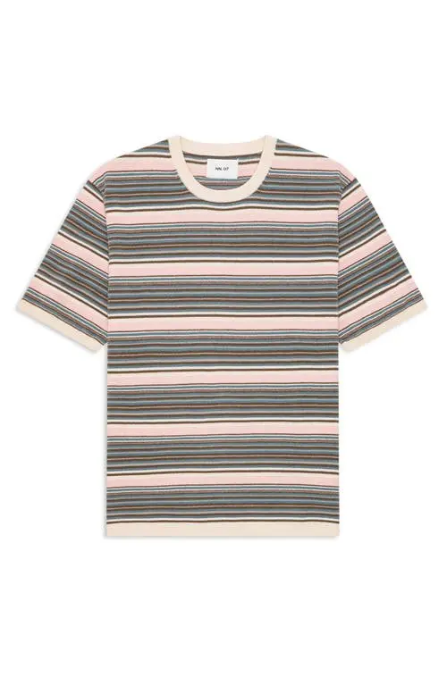 Nn07 Danny Striped Tee
