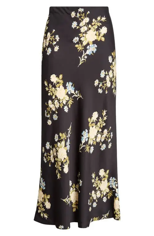 Veronica Beard Clover Floral Silk Blend Maxi Skirt