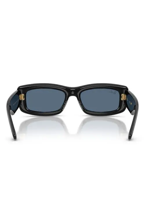 Ray-ban Kiliane Puffer 55mm Rectangle Sunglasses