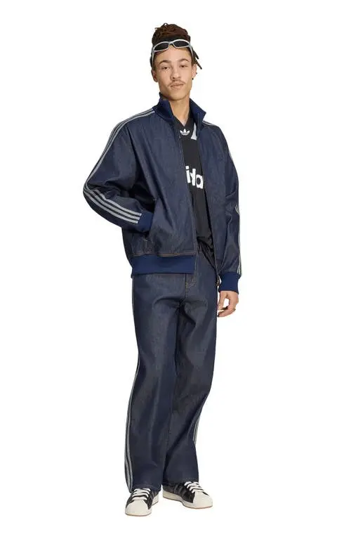 Adidas Denim Track Jacket