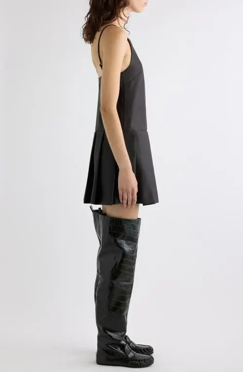 Acne Studios Dary Duchesse Satin Dress