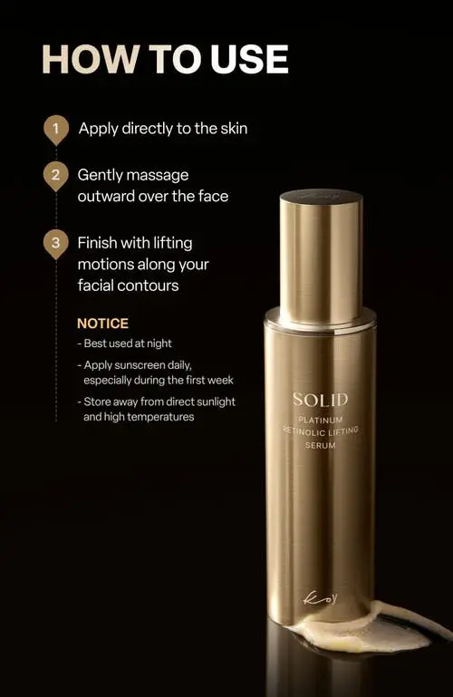 KOY Solid Retinolic Lifting Serum