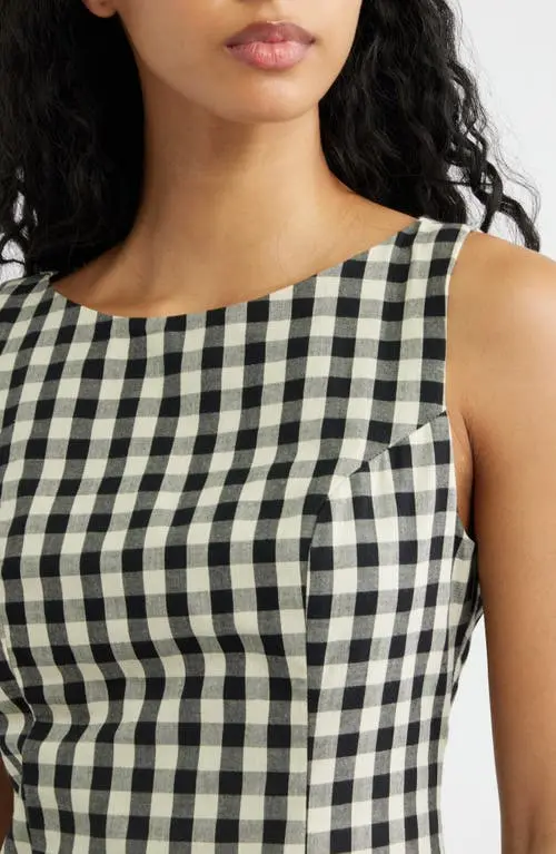 PETAL & PUP Circe Gingham Minidress
