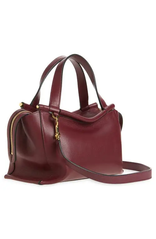 WANDLER Ida Leather Top Handle Bag