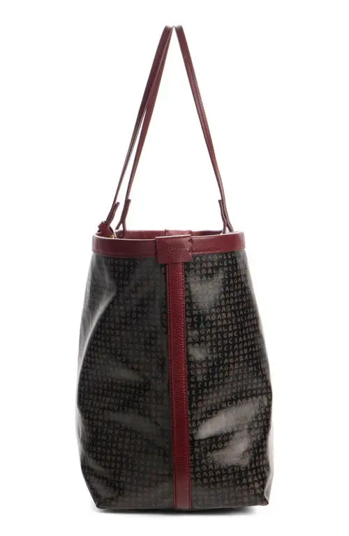 Balenciaga Medium Snob Coated Canvas Tote