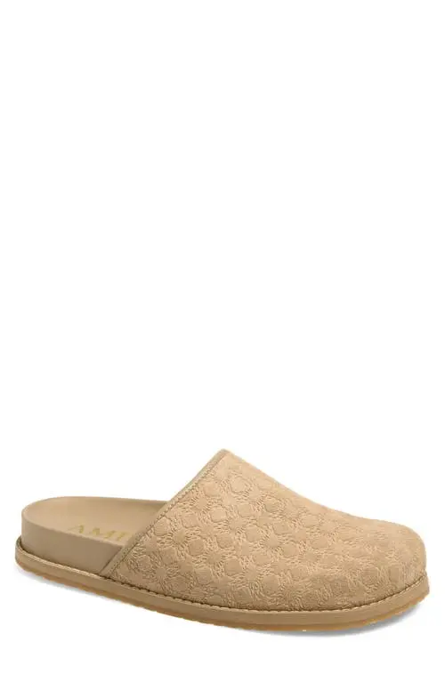 Amiri Ma Debossed Leather Clog
