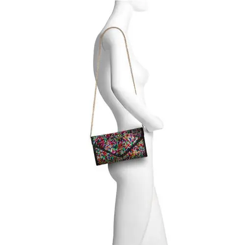Badgley Mischka Bibi Color Blast Crystal Envelope