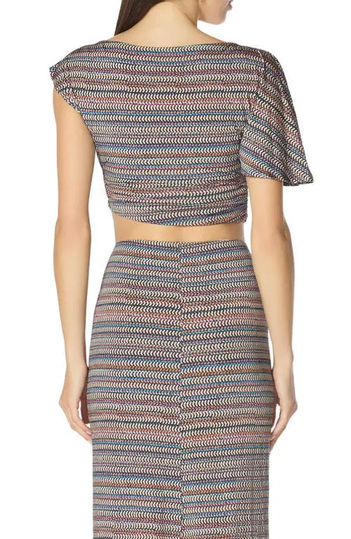 AFRM Perla Asymmetric Crop Top