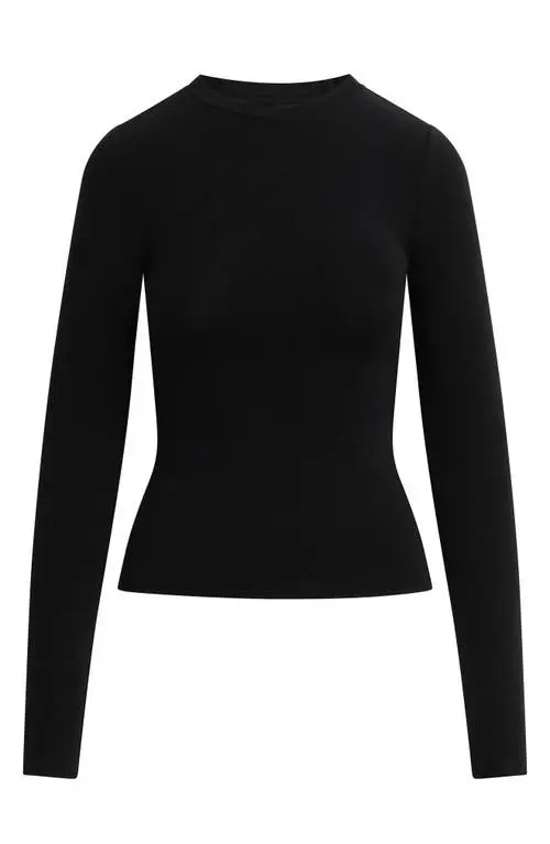 FAVORITE DAUGHTER The Heritage Long Sleeve Tee - Black