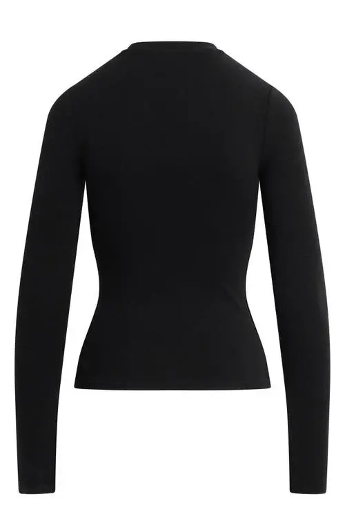 FAVORITE DAUGHTER The Heritage Long Sleeve Tee - Black