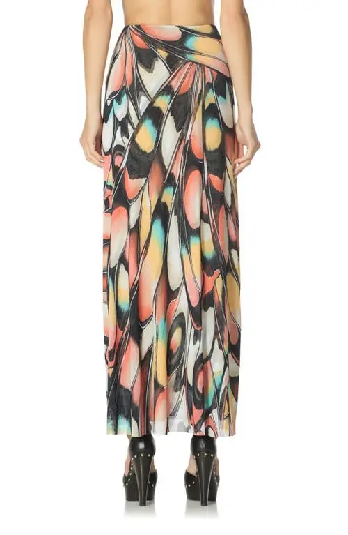 AFRM Sera Ankle Length Skirt - Brandy Butterfly