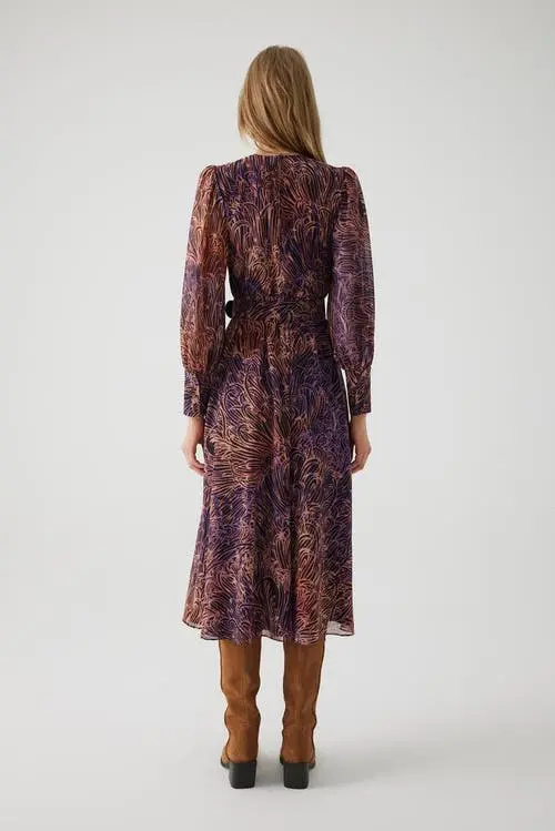 EXQUISE Adrienne Midi Dress