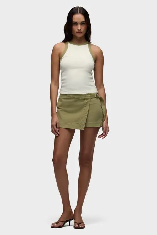 Hudson Jeans Ribbed Racer Tank