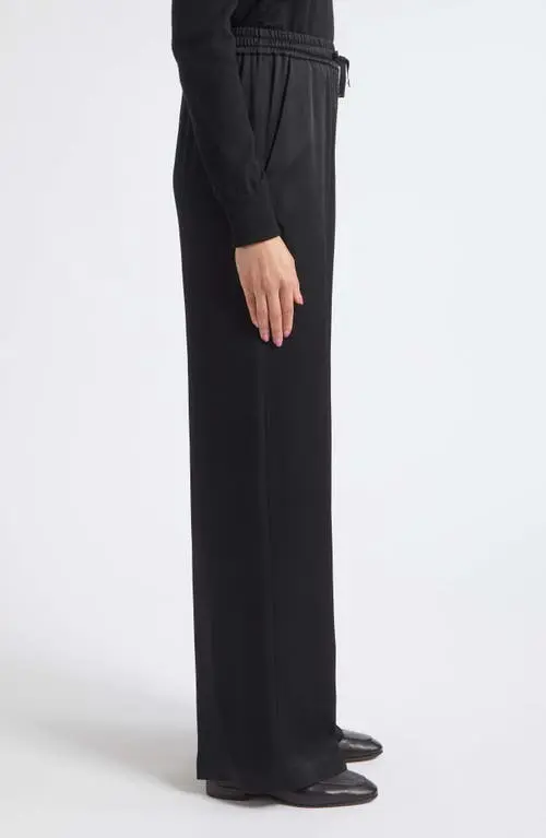 Herno Satin Drawstring Pants - 9300 Nero