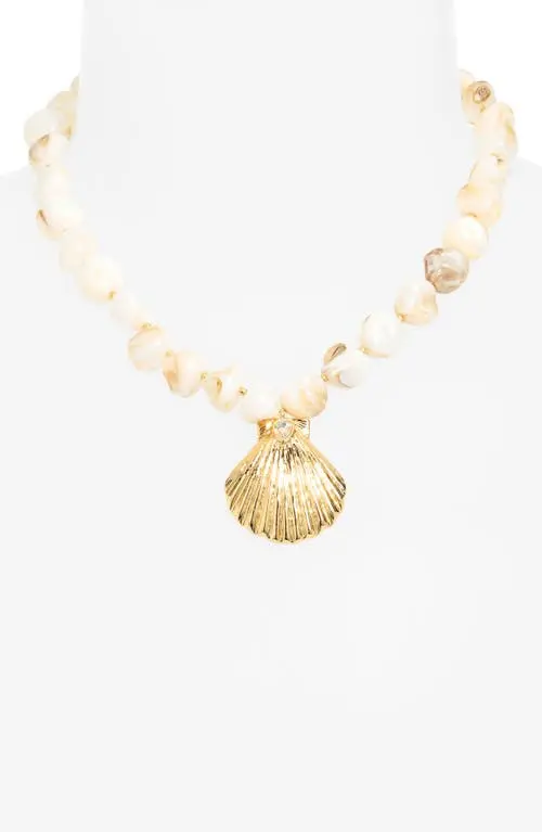 FRASIER STERLING Catalina Shell Pendant Necklace