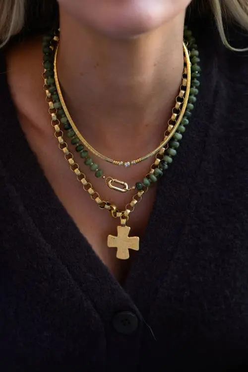 BEADS BY TARA Matcha Necklace