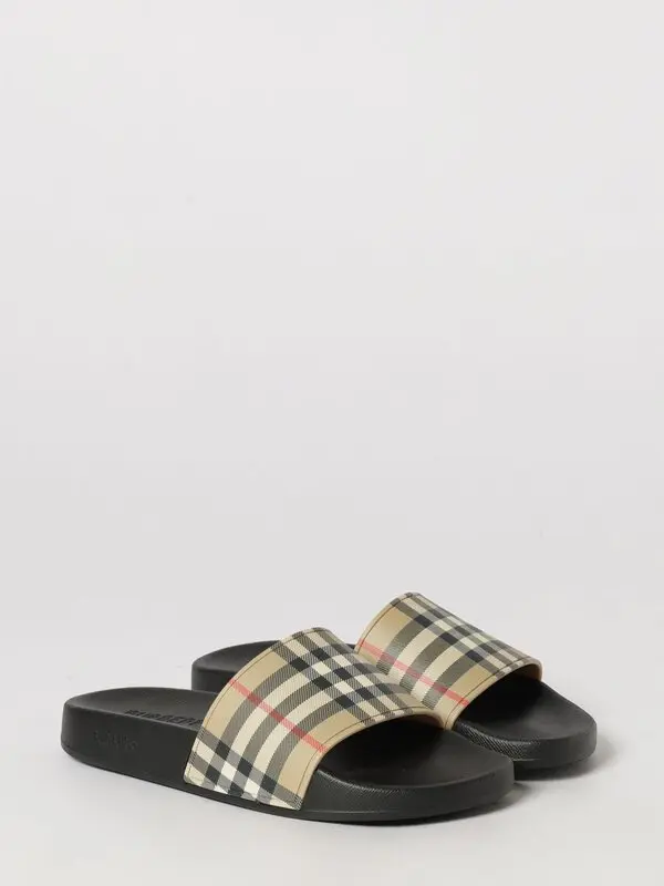 Burberry Vintage Check Rubber Slides