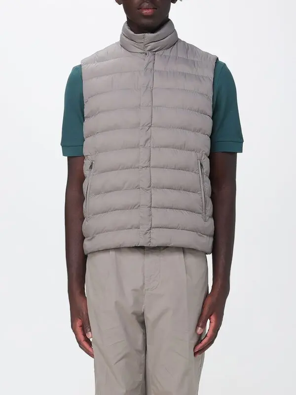 Herno Quilted And Padded Gilet - Grey