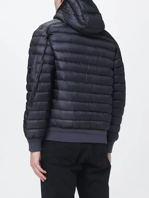 C.P. COMPANY Short Quilted Nylon Puffer Jacket