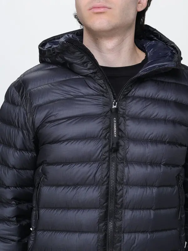 C.P. COMPANY Short Quilted Nylon Puffer Jacket