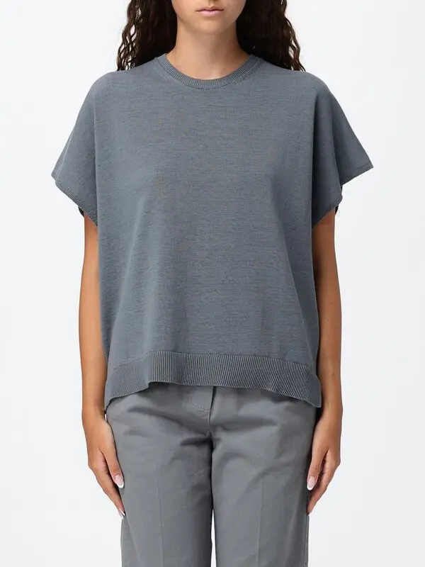 ALYSI Knit Top - Grey