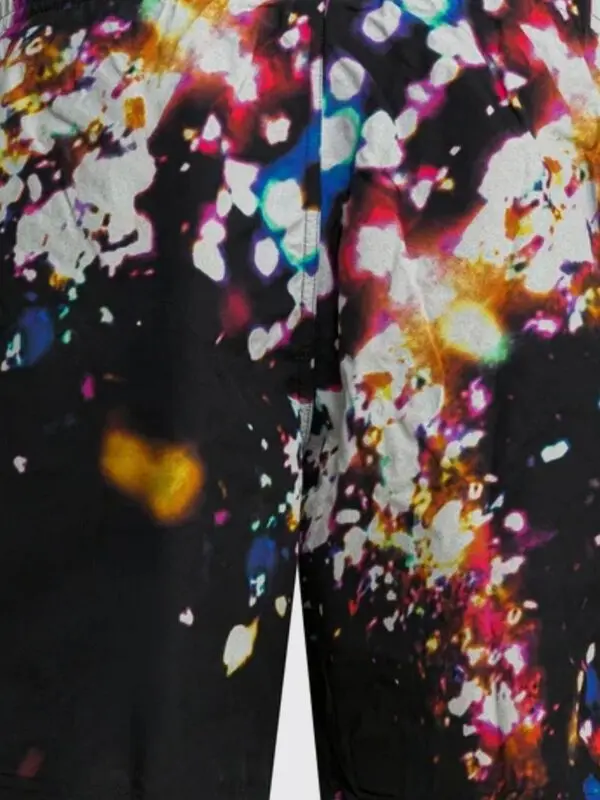 Alexander McQueen Printed Swim Shorts - Black