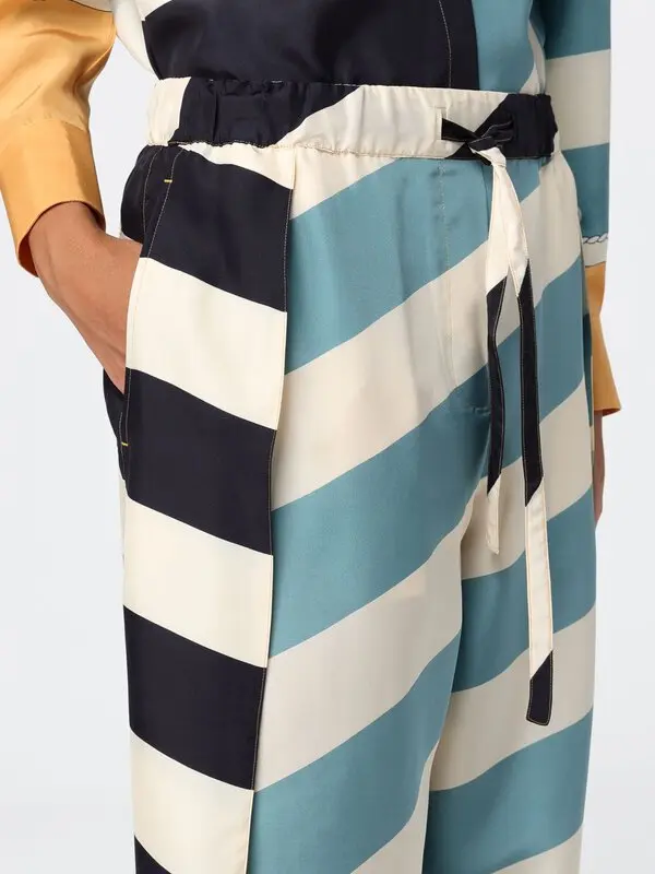 Loewe Printed Wide Leg Trousers - Multicolor