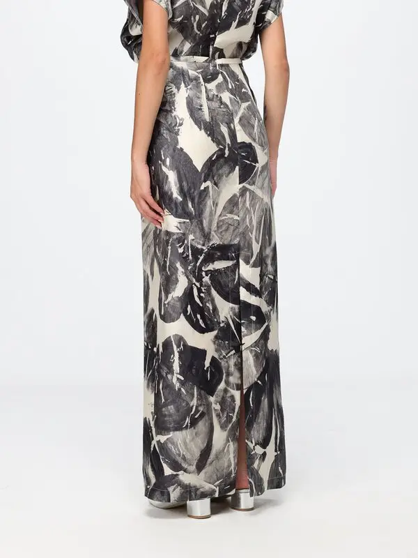 ALYSI Printed Maxi Skirt