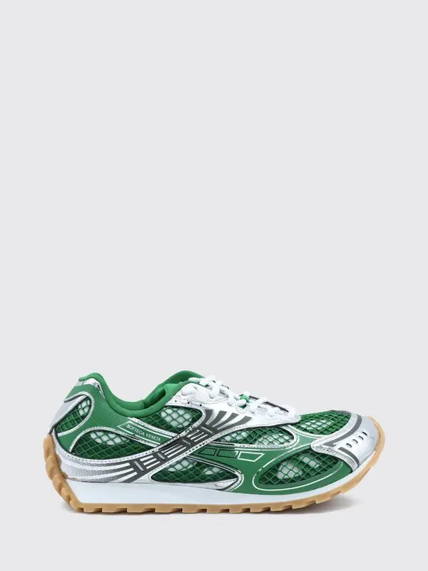 Bottega Veneta Orbit Technical Mesh Sneakers - Green