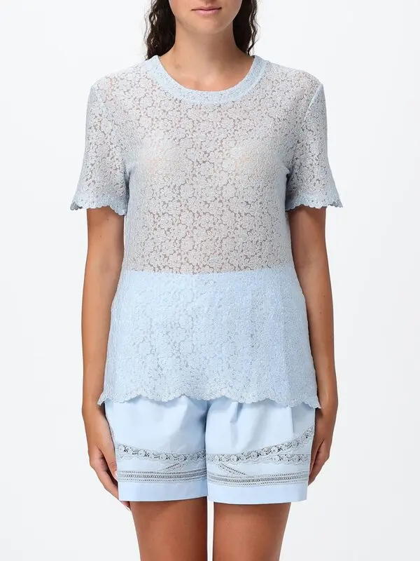 Ermanno Scervino T-shirt - Gnawed Blue
