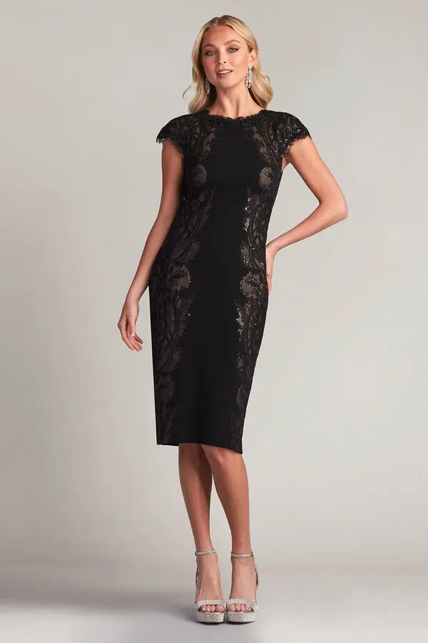Tadashi Shoji Samara Embellished Panel Dress