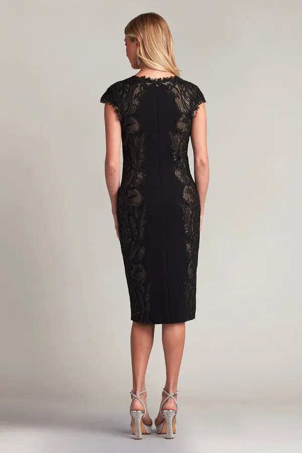 Tadashi Shoji Samara Embellished Panel Dress