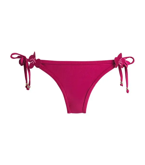 PatBO Floral Bikini Briefs - Pink