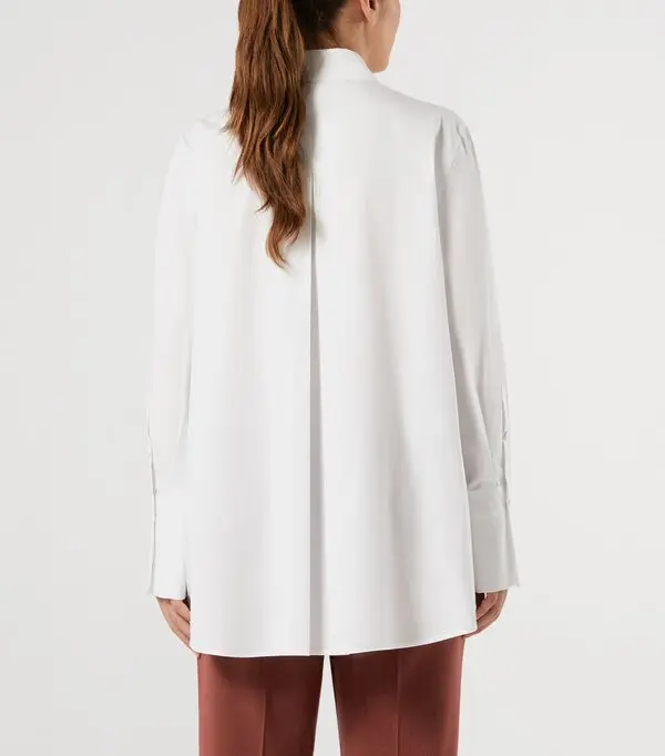 Marina Rinaldi Cotton Embroidered Shirt